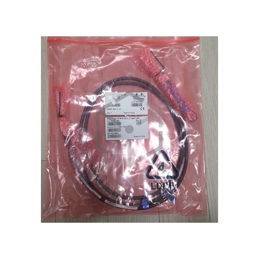 Mellanox 멜라녹스 3M DAC QSFP+ 40G IB FDR QSFP Copper Cable 신품 인피니밴드케이블 ...