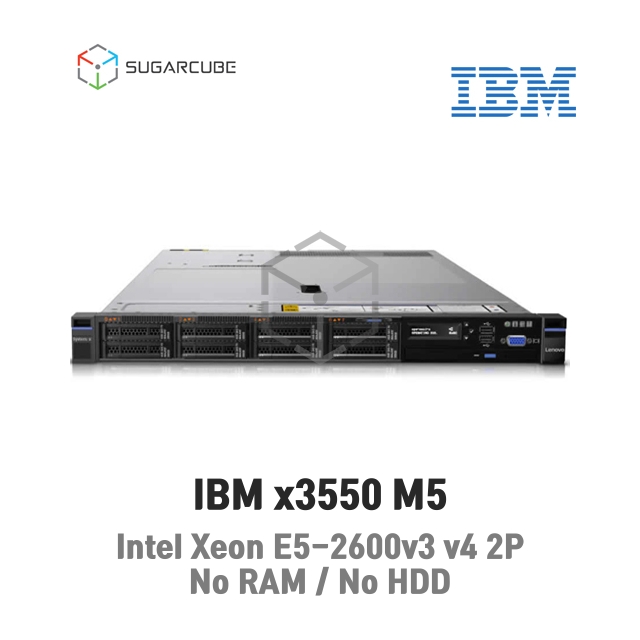 IBM x3550 M5 44코어88스레드 64G SSD 500G 2.5인치 8 중고서버 웹 디비 가상 기 - SUGARCUBE