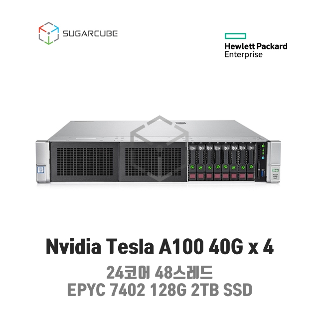 Nvidia Tesla A100 40G 빅데이터 딥러닝 인공지능 GPU 텐서플로우 tensor - SUGARCUBE
